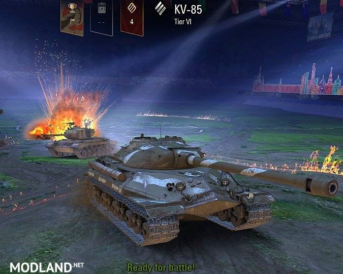 KV 85 modelswap to OBJ 257-2 ( SD ) 2/SD [1.0.2.4] - WoT